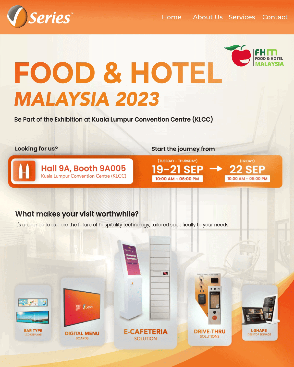 Food & Hotel Malaysia 2023 - V-Series
